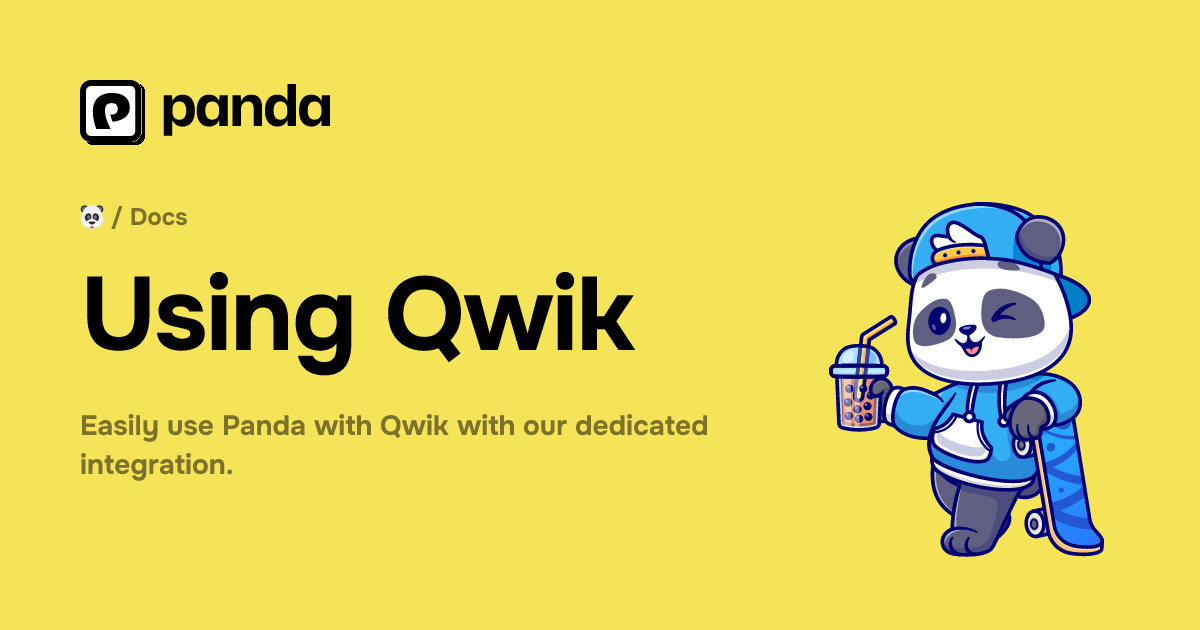 Using Qwik | Panda CSS - Panda CSS