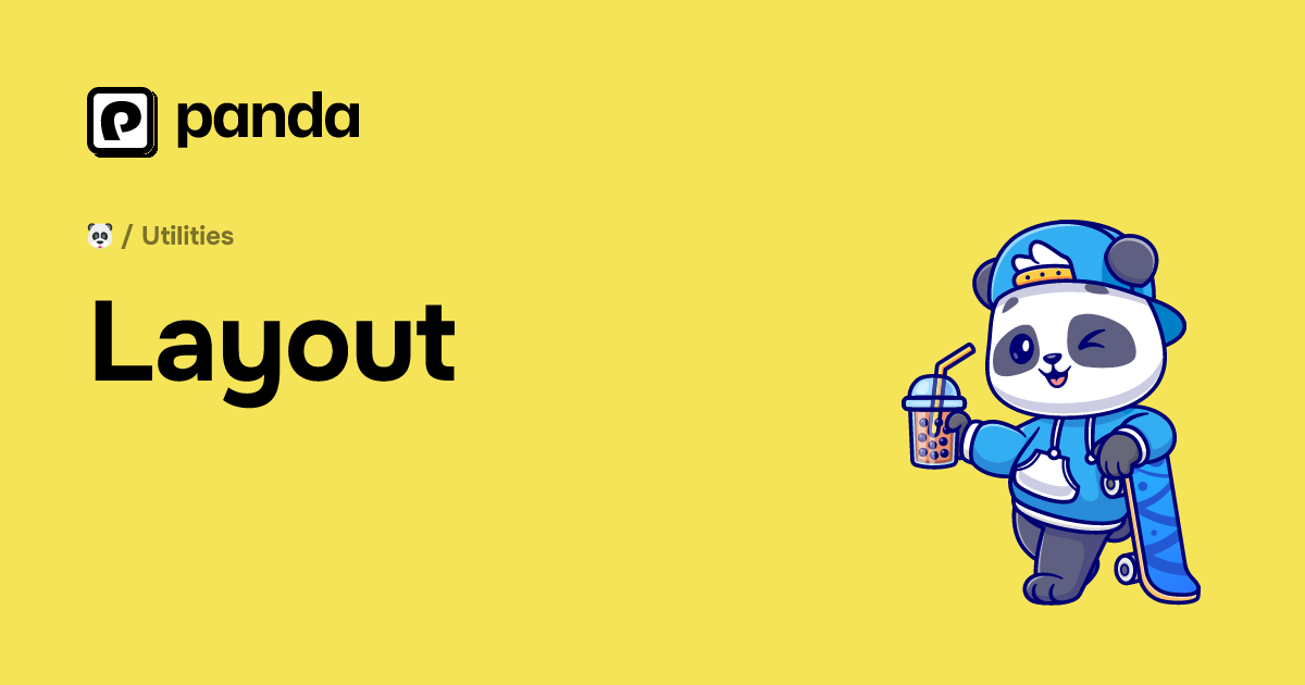 Layout - Panda CSS